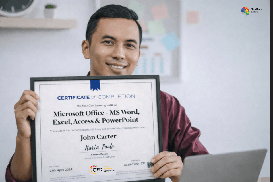 Microsoft Office Course Certificate – MS Word, Excel, Access ...