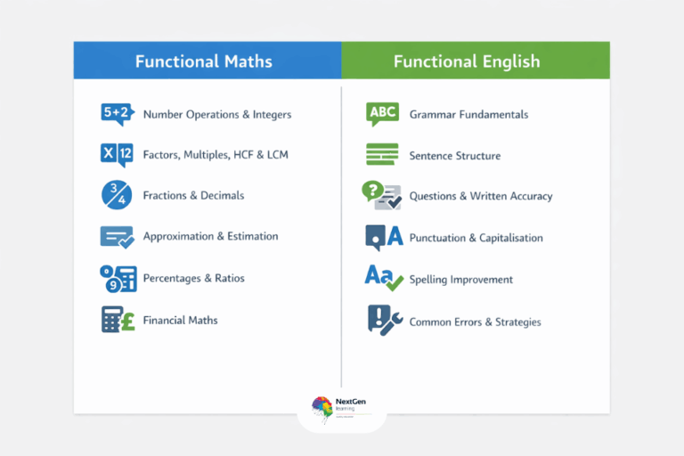 Functional Skills Level 2 Course – English & Maths | QLS Endorsed