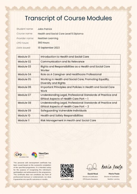 CPD QS Accredited Certificate – Next Generation Learning