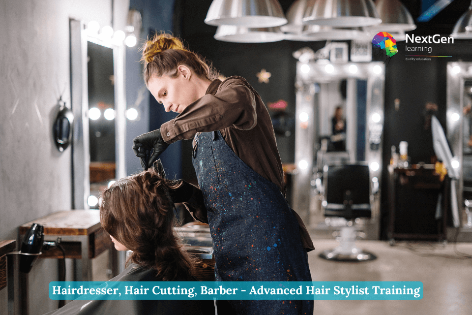 Hairdresser, Hair Cutting, Barber - Advanced Hair Stylist Training ...