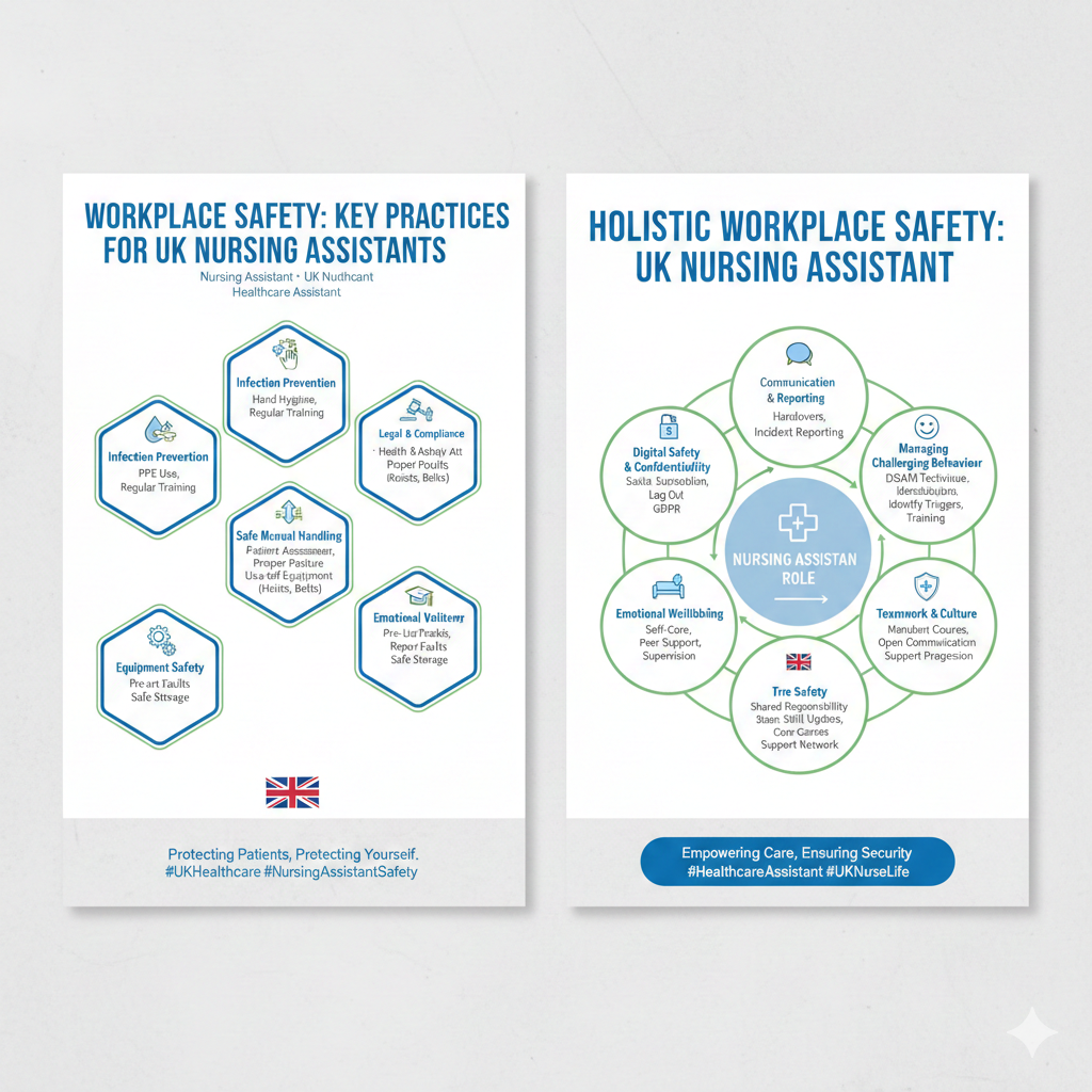 Workplace Safety for Nursing Assistants Infographic – UK Guide – Next ...