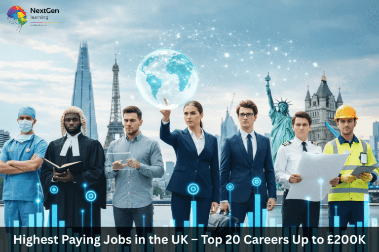 Highest Paying Jobs in the UK (2026) – Top 20 Careers Up to £200K
