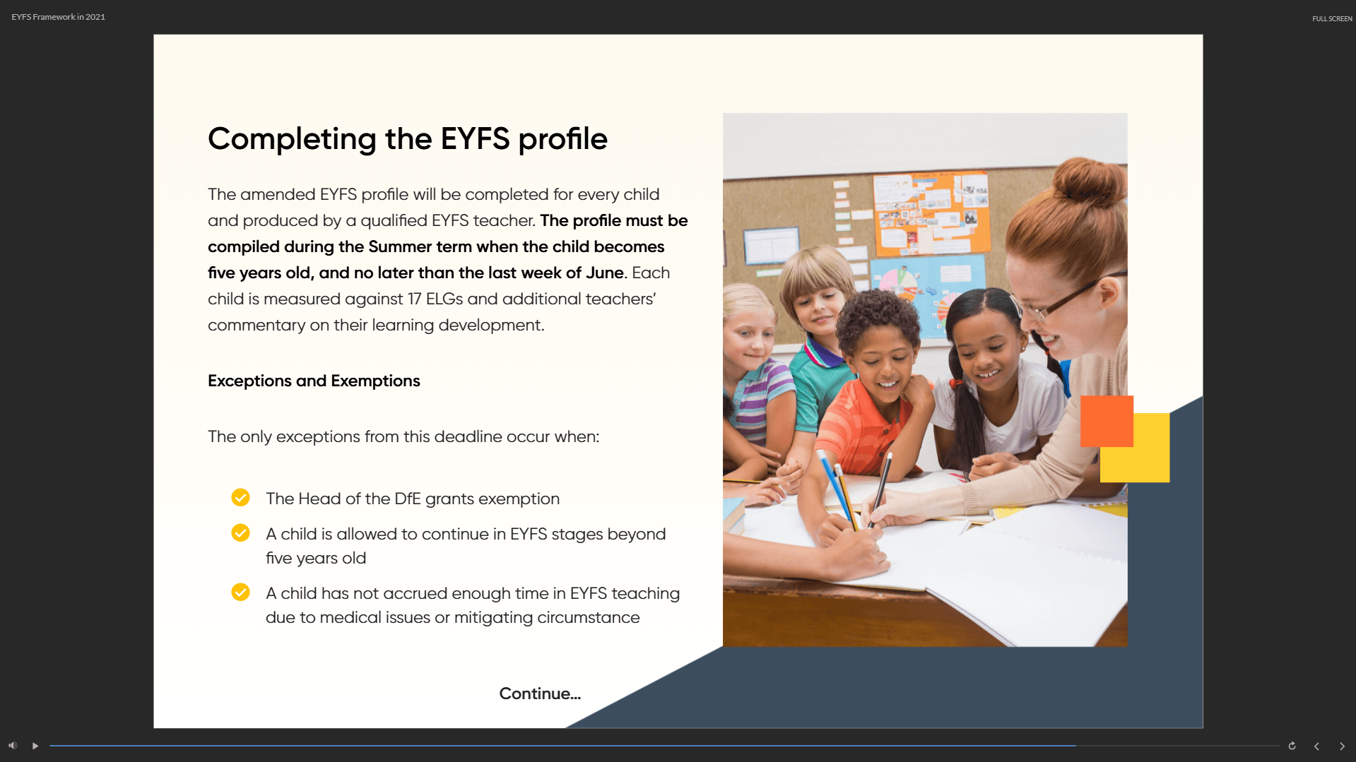 Early Years Foundation Stage Course UK | CPDQS Accredited